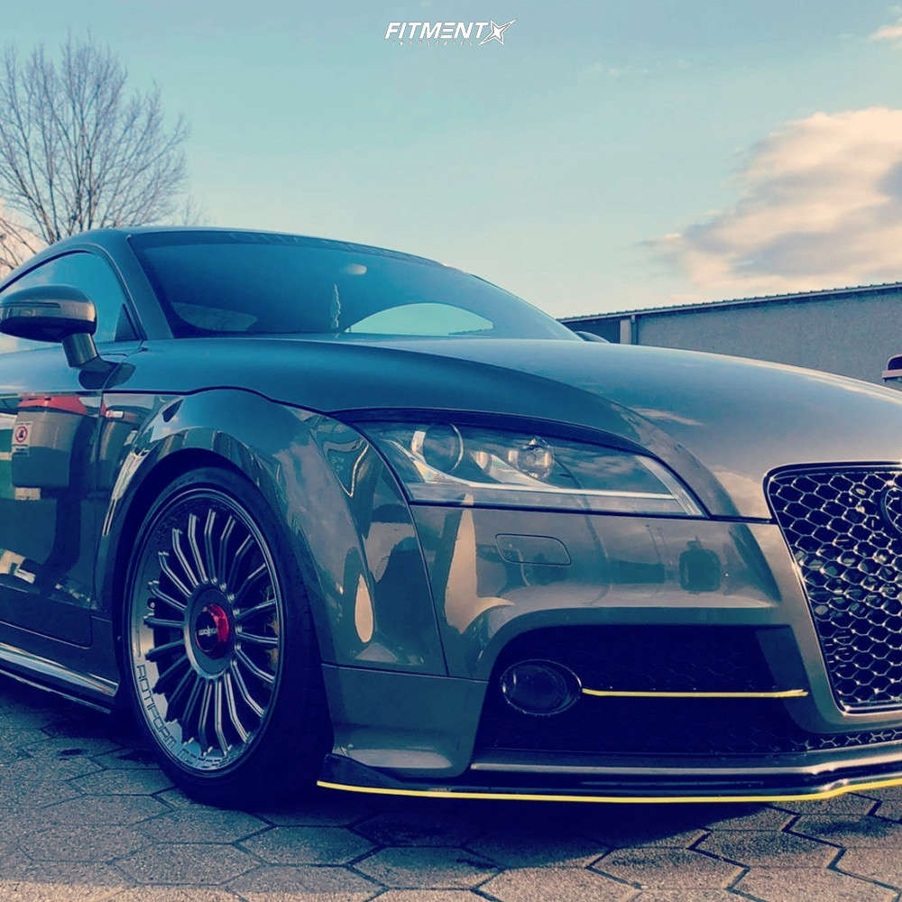 2011 Audi TT Quattro Base with 19x8.5 Rotiform Buc-m and Dunlop 235x35 ...