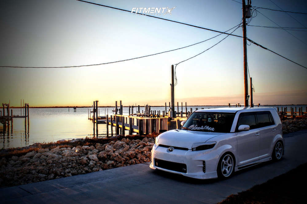2012 Scion XB Base with 17x9 AVID1 AV28 and Dextero 215x45 on Coilovers | 1595848 | Fitment ...