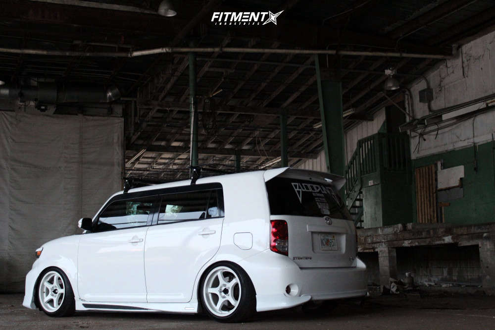 2012 Scion XB Base with 17x9 AVID1 AV28 and Dextero 215x45 on Coilovers | 1595848 | Fitment ...