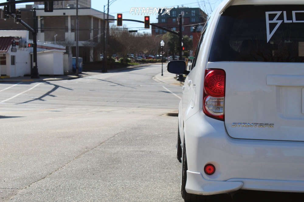 2012 Scion XB Base with 17x9 AVID1 AV28 and Dextero 215x45 on Coilovers ...