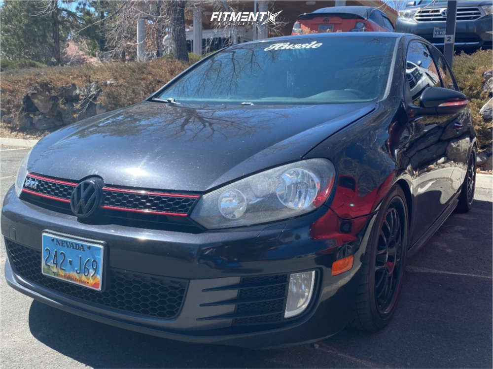 2012 Volkswagen GTI Base with 18x8.5 TSW Valencia and Ohtsu 225x40 on ...