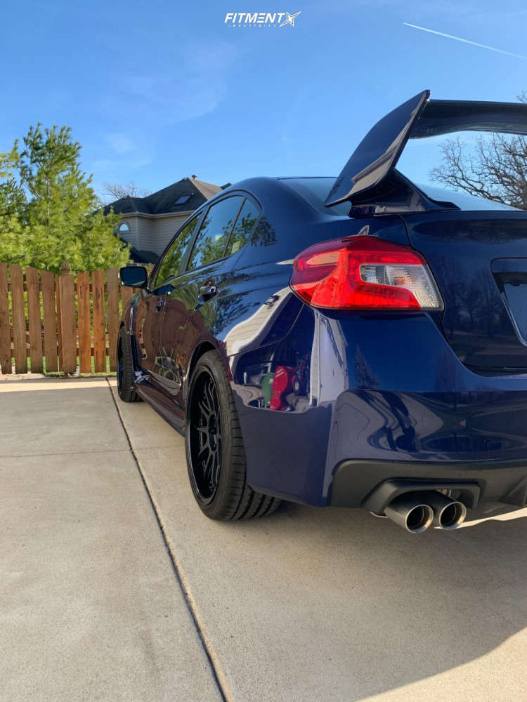 2020 Subaru WRX STI Base with 19x9.5 ESR Cs12 and Yokohama 245x35 on ...