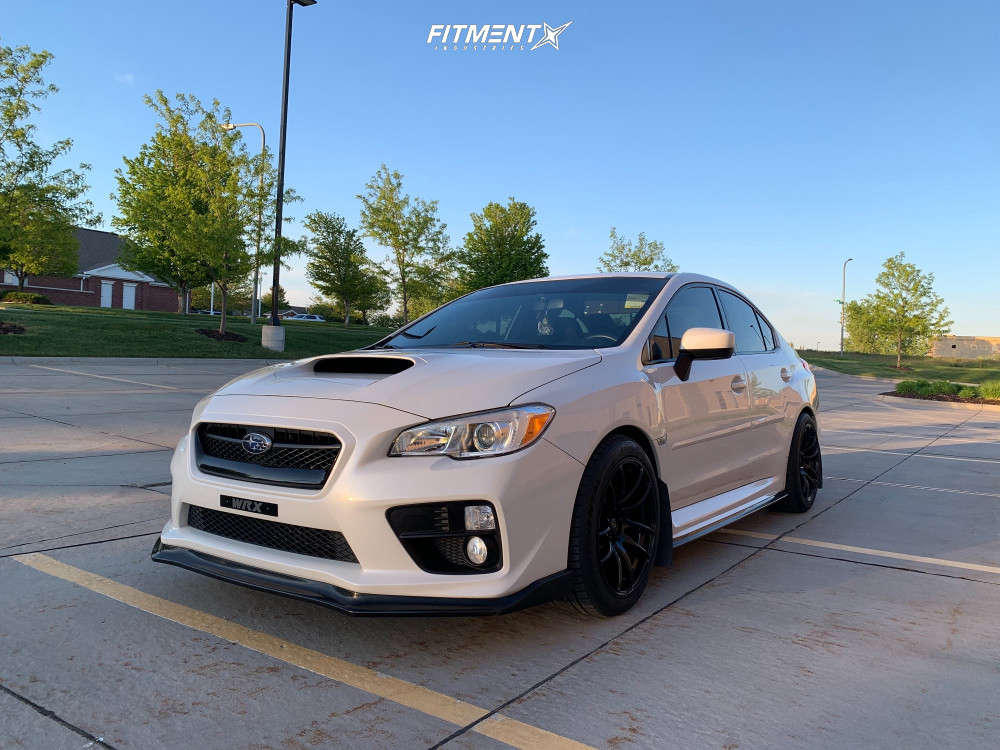2015 Subaru WRX Base with 18x9.5 Vors TR4 and Continental 255x40 on ...