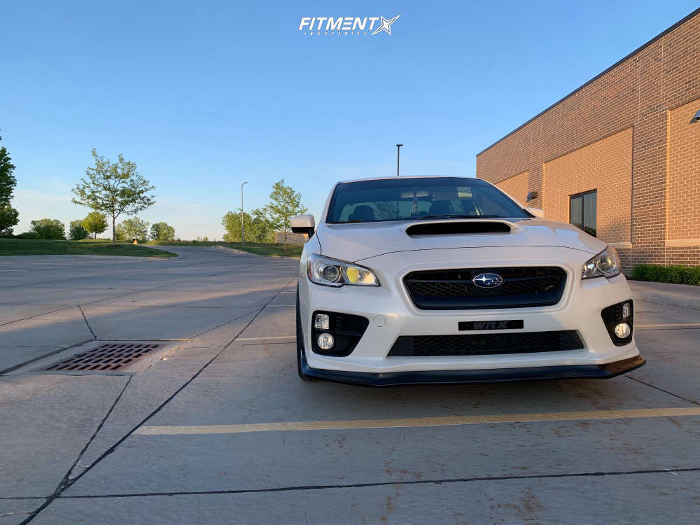 2015 Subaru WRX Base with 18x9.5 Vors TR4 and Continental 255x40 on ...