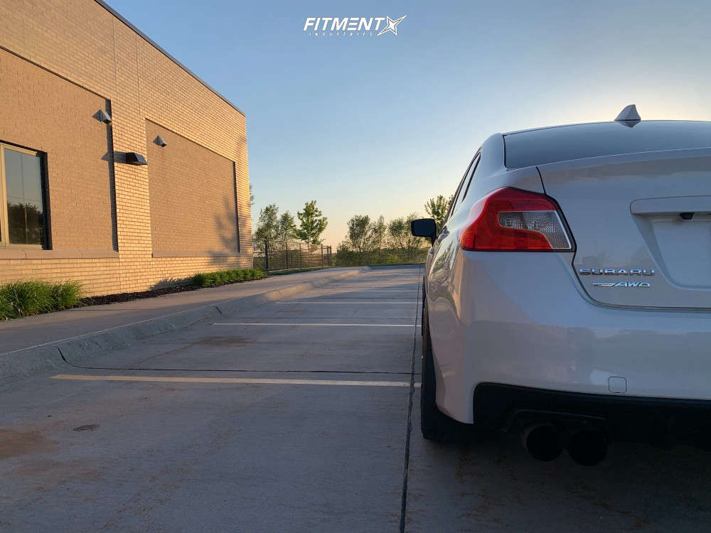 2015 Subaru WRX Base with 18x9.5 Vors TR4 and Continental 255x40 on ...