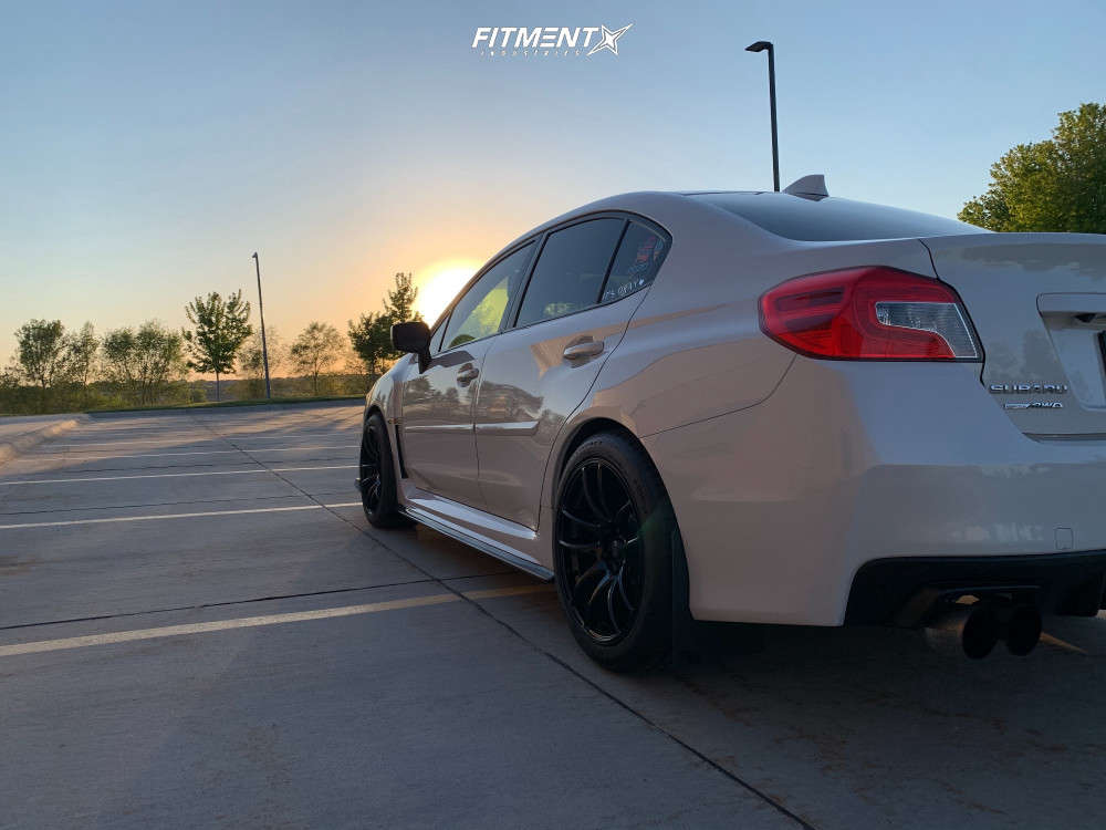 2015 Subaru WRX Base with 18x9.5 Vors TR4 and Continental 255x40 on ...