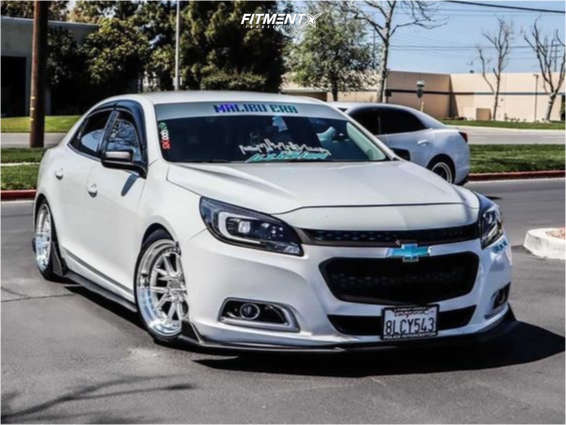 2016 Chevrolet Malibu Limited LS with 18x9.5 Aodhan Ds08 and Federal ...