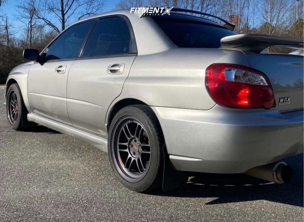 2005 Subaru WRX Base with 17x8.5 Enkei Rpf1 and Achilles 255x40 on ...