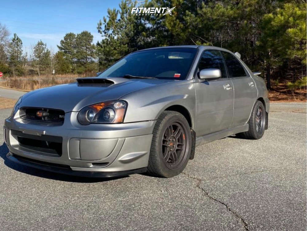 2005 Subaru WRX Base with 17x8.5 Enkei Rpf1 and Achilles 255x40 on ...