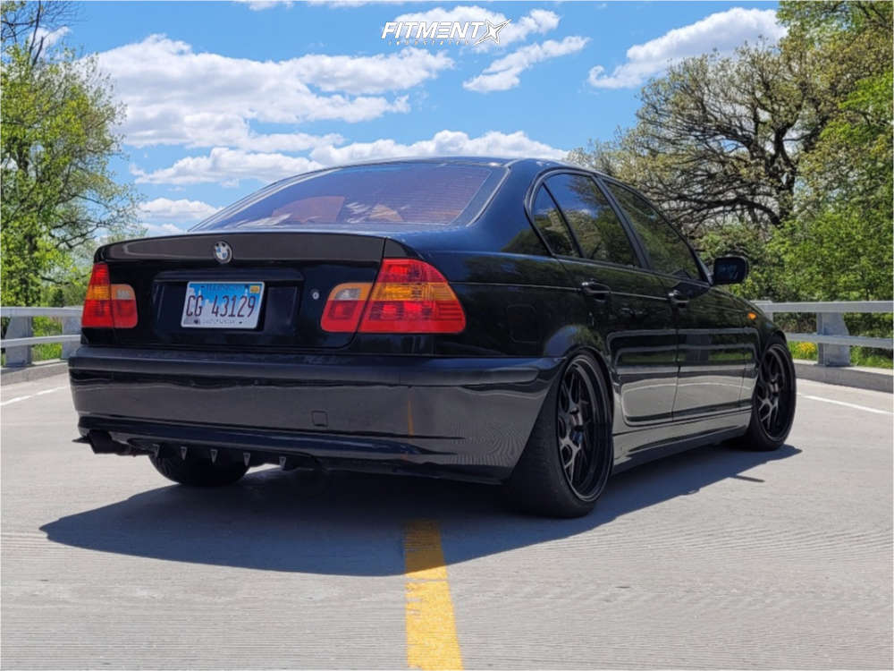 2003 BMW 325i Base with 18x8.5 Regen5 R33 and Federal 215x40 on ...
