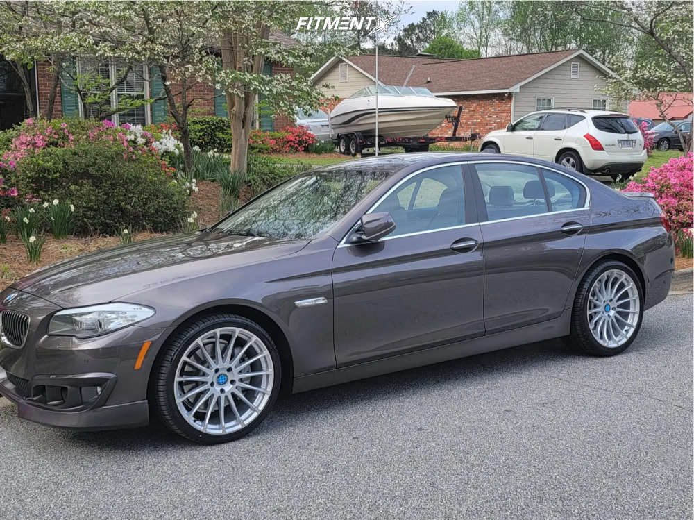 2013 BMW 535i Base with 20x9 Beyern Aviatic and Falken 265x30 on Stock ...