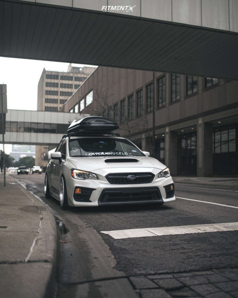 2019 Subaru WRX Base with 18x9.5 ESR Cs15 and Nankang 225x35 on ...