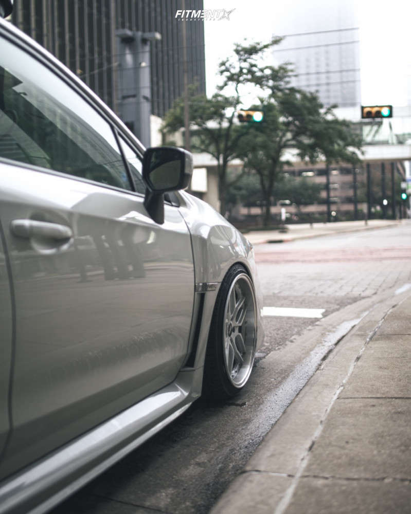 2019 Subaru WRX Base with 18x9.5 ESR Cs15 and Nankang 225x35 on ...