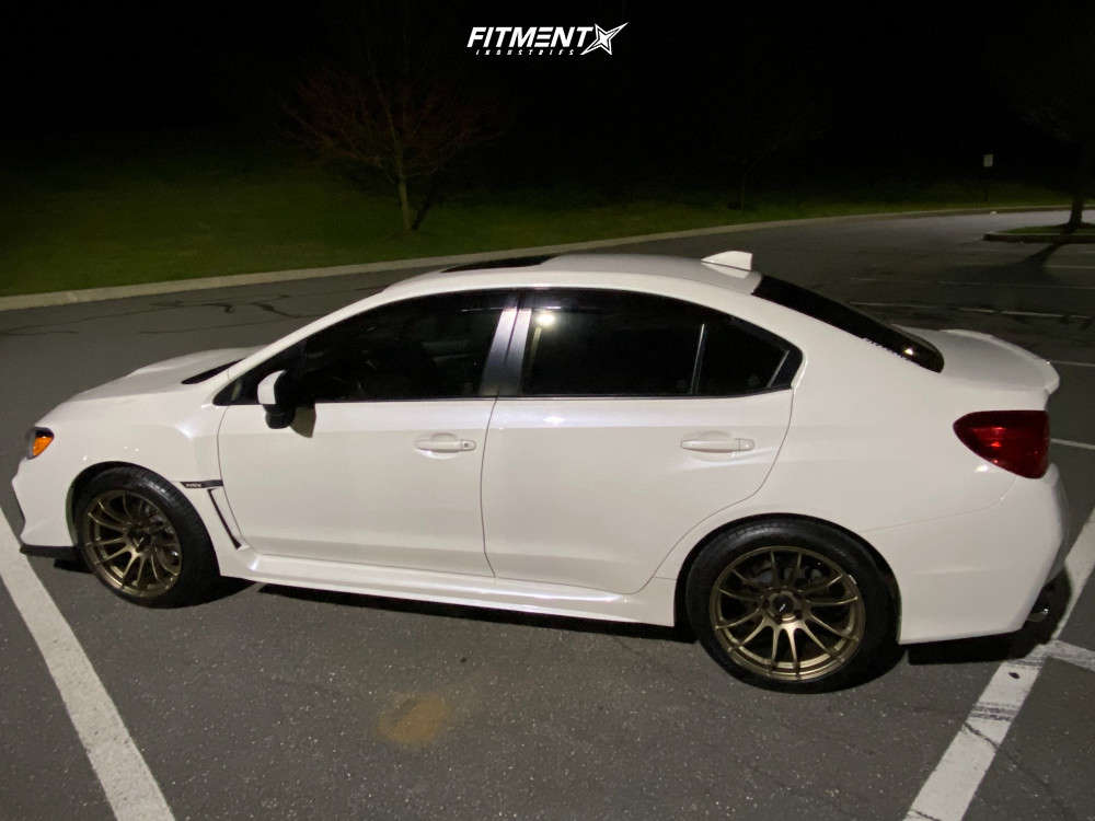 2018 Subaru WRX Premium with 18x9.5 AVID1 AV20 and Nankang 255x40 on ...