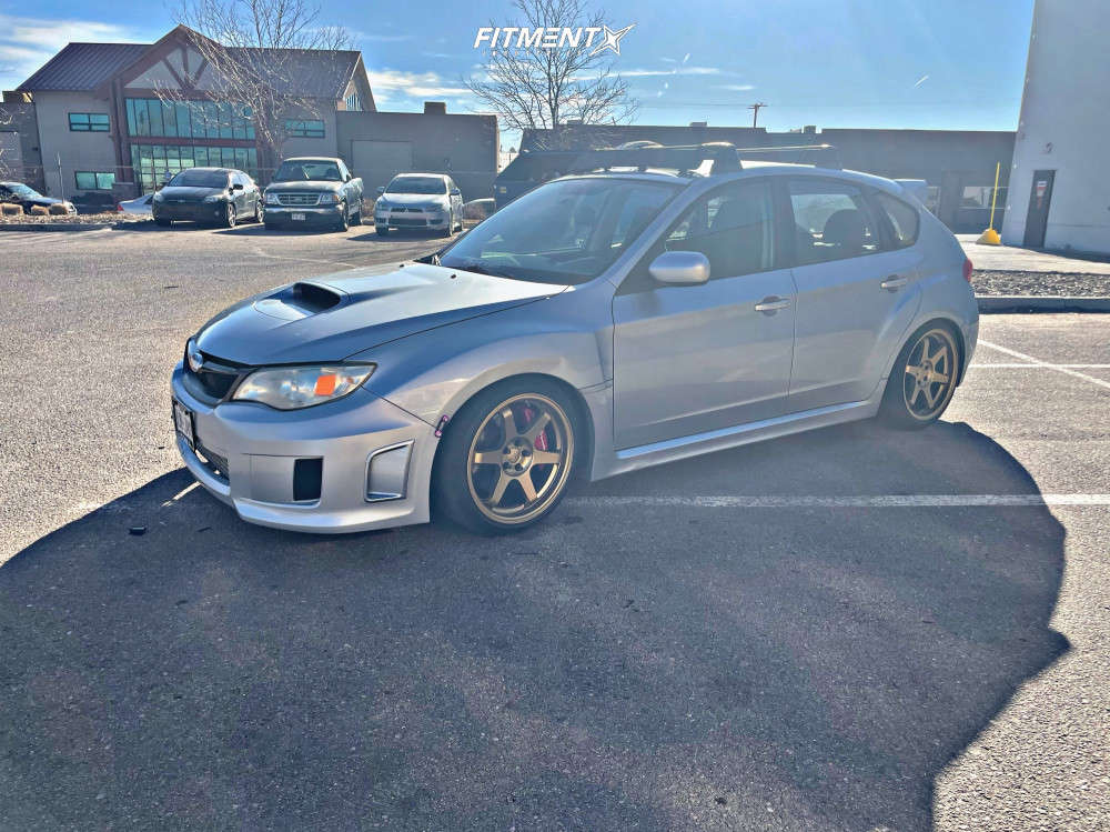 2013 Subaru WRX Base with 18x9 Rota Grid and Patriot 225x40 on ...