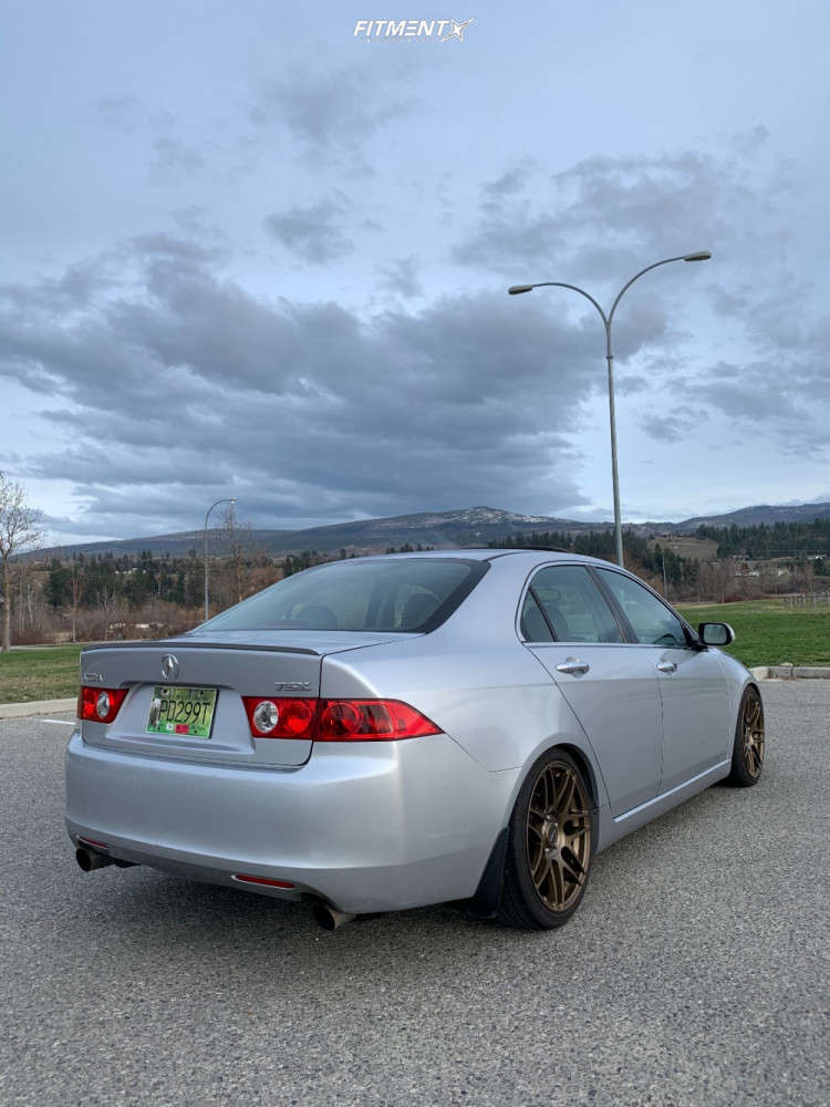 2004 Acura TSX Base with 18x8 Klasse Motorsports Apex and Goodride ...