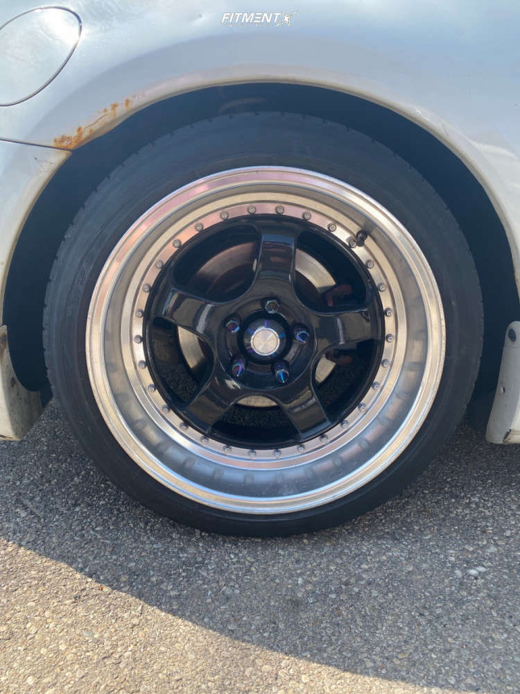 2004 Nissan 350Z Enthusiast with 18x10.5 Rota D2 and Continental 245x40 ...