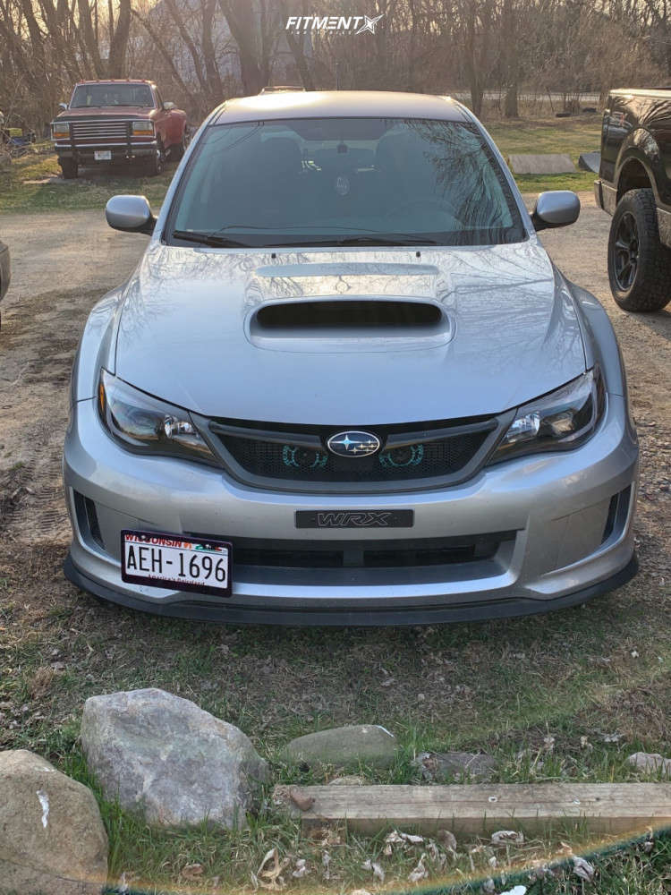 2014 Subaru WRX Base with 18x8.5 Shift Crank and BFGoodrich 255x40 on ...