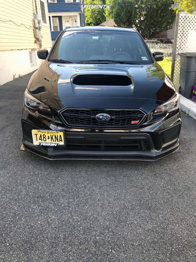 2019 Subaru WRX STI Base with 18x9.5 Cosmis Racing R1 and Nankang ...
