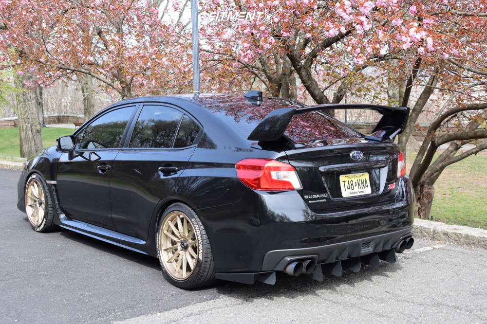 2019 Subaru WRX STI Base with 18x9.5 Cosmis Racing R1 and Nankang ...
