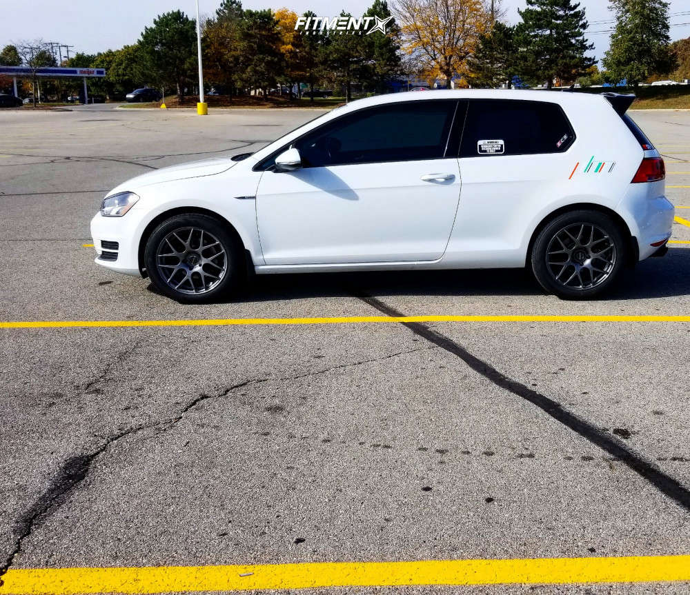 2015 Volkswagen Golf Launch Edition with 17x8 Velox Apex and Road ...