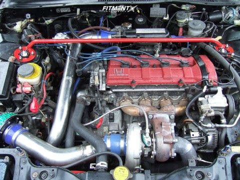 1991 Honda Prelude Si 4WS with 17x7.5 Rota Subzero and Kumho 205x40 on ...