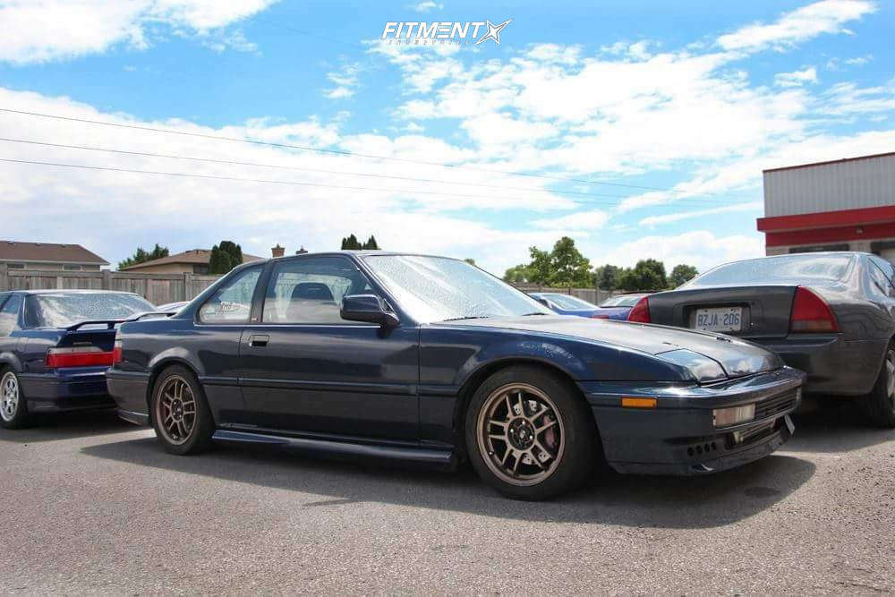 1991 Honda Prelude Si 4WS with 17x7.5 Rota Subzero and Kumho 205x40 on ...