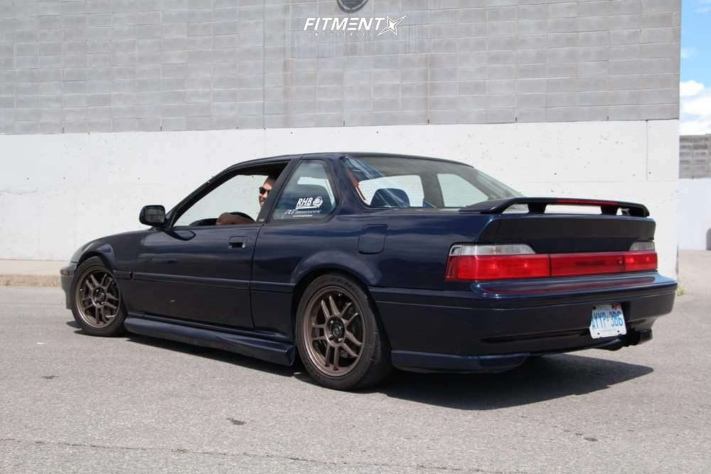 1991 Honda Prelude Si 4WS with 17x7.5 Rota Subzero and Kumho 205x40 on ...