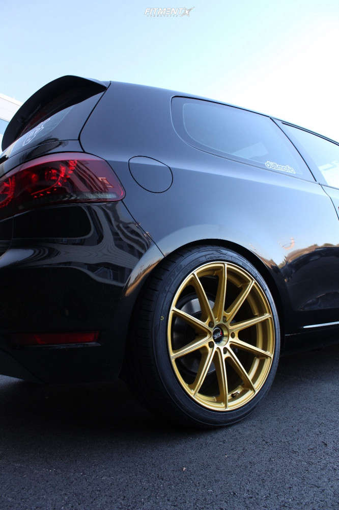 2012 Volkswagen Golf Base with 18x8.5 XXR 568 and Toyo Tires 225x40 on ...