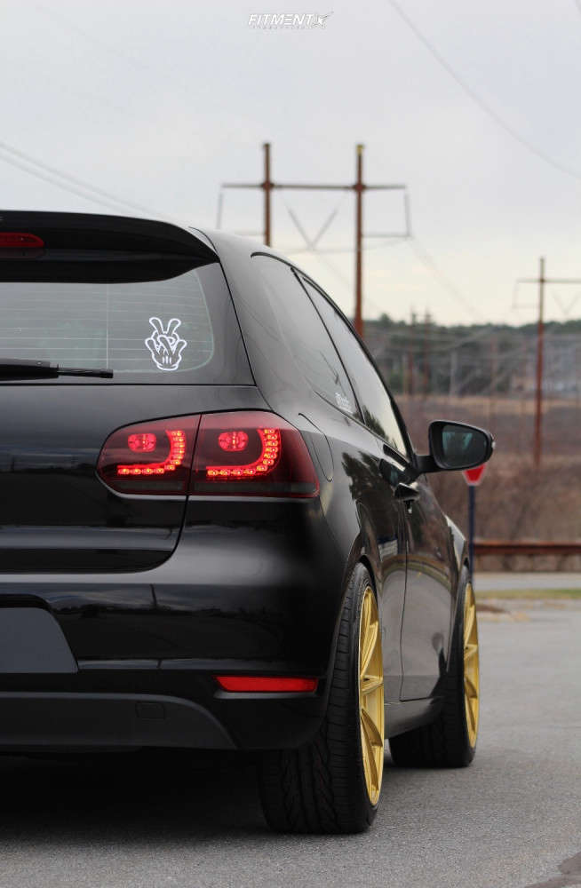 2012 Volkswagen Golf Base with 18x8.5 XXR 568 and Toyo Tires 225x40 on ...