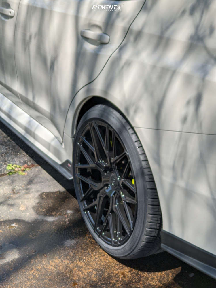 2020 Subaru WRX STI Base with 19x9.5 Rohana Rfx10 and Michelin 255x35 on Stock Suspension ...