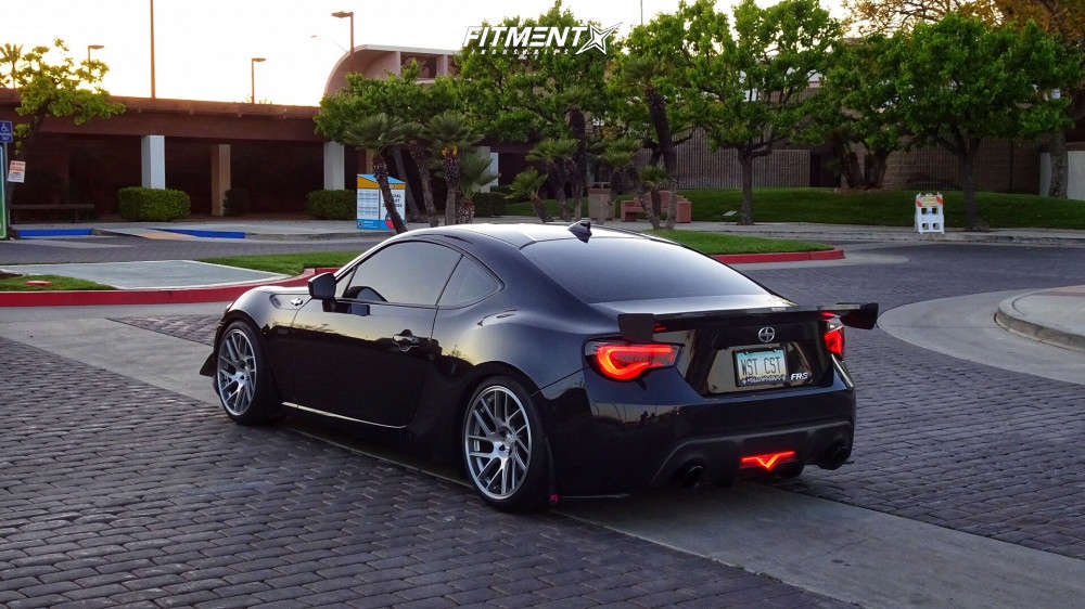 2016 Scion FR-S Base with 18x9.5 Anovia Elder and Continental 245x35 on ...