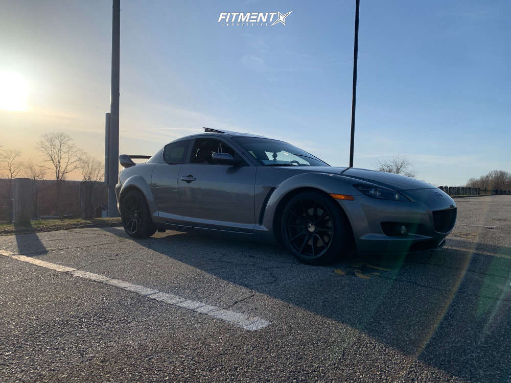 2005 Mazda RX-8 Base with 18x9.5 AVID1 AV21 and Federal 215x40 on ...