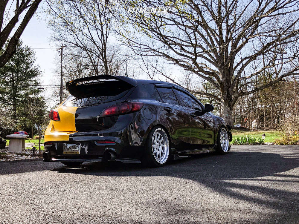 2012 Mazda 3 Mazdaspeed with 18x8.5 ESR Sr07 and Achilles 215x35 on ...