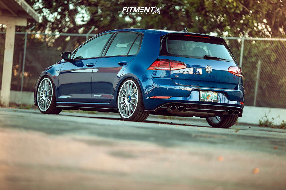 2016 Volkswagen Golf R Base with 20x8.5 Fifteen52 Podium and Falken ...