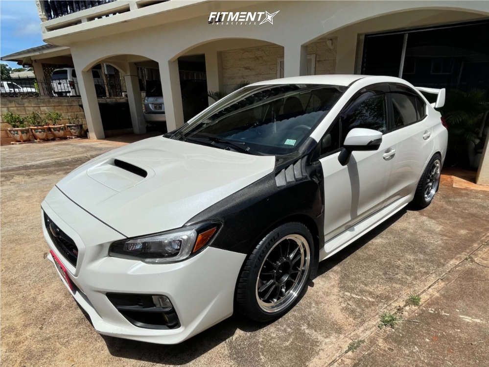 2017 Subaru WRX STI Base with 18x9.5 Konig Hypergram and Michelin ...