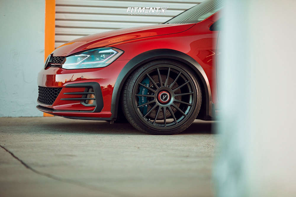 2013 Volkswagen GTI Base with 19x8.5 Fifteen52 Podium and Nexen 235x35 ...