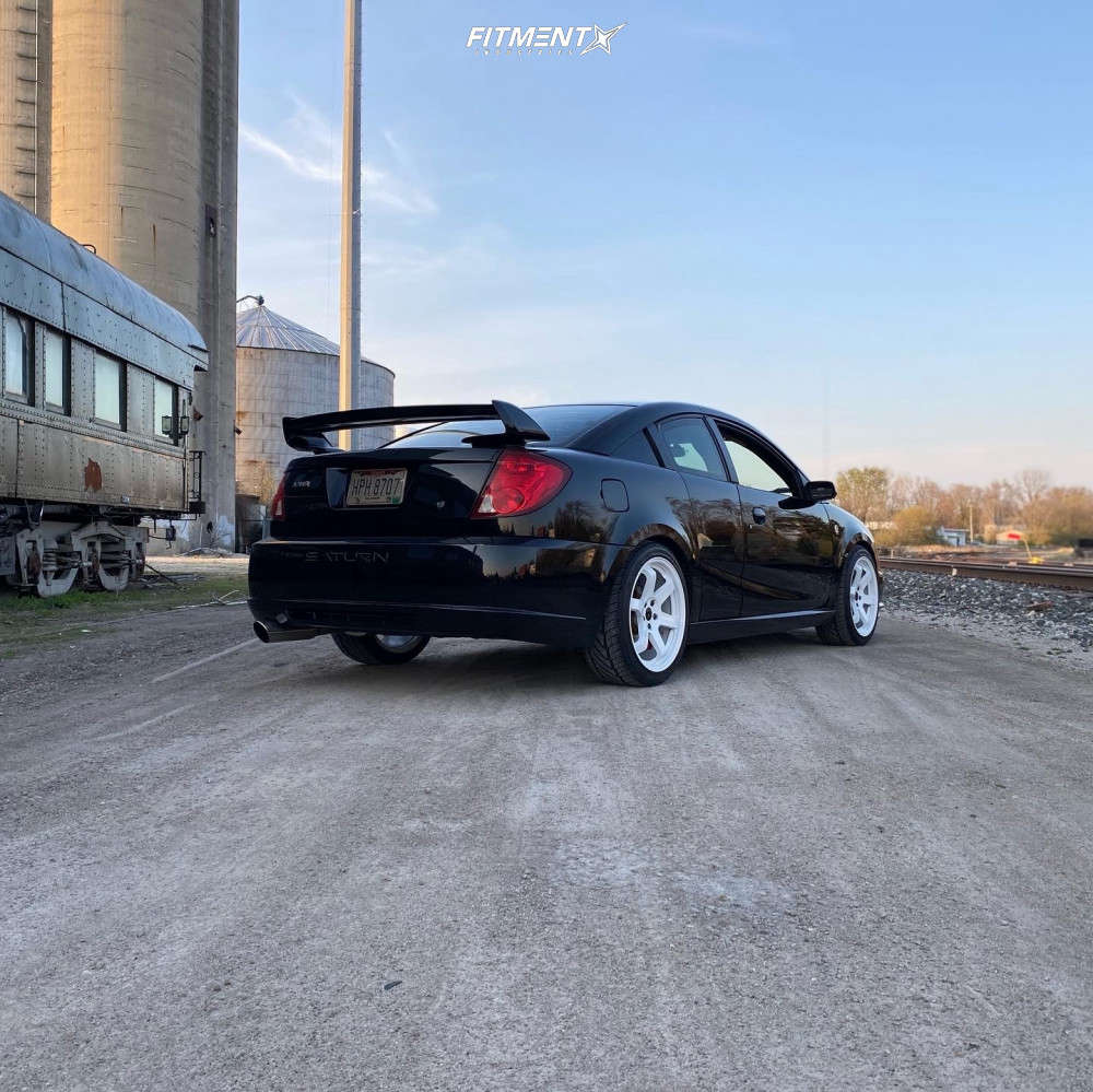 2004 Saturn Ion Red Line with 18x8.5 JNC Jnc014 and Nitto 235x40 on ...