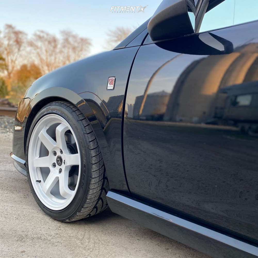 2004 Saturn Ion Red Line with 18x8.5 JNC Jnc014 and Nitto 235x40 on ...