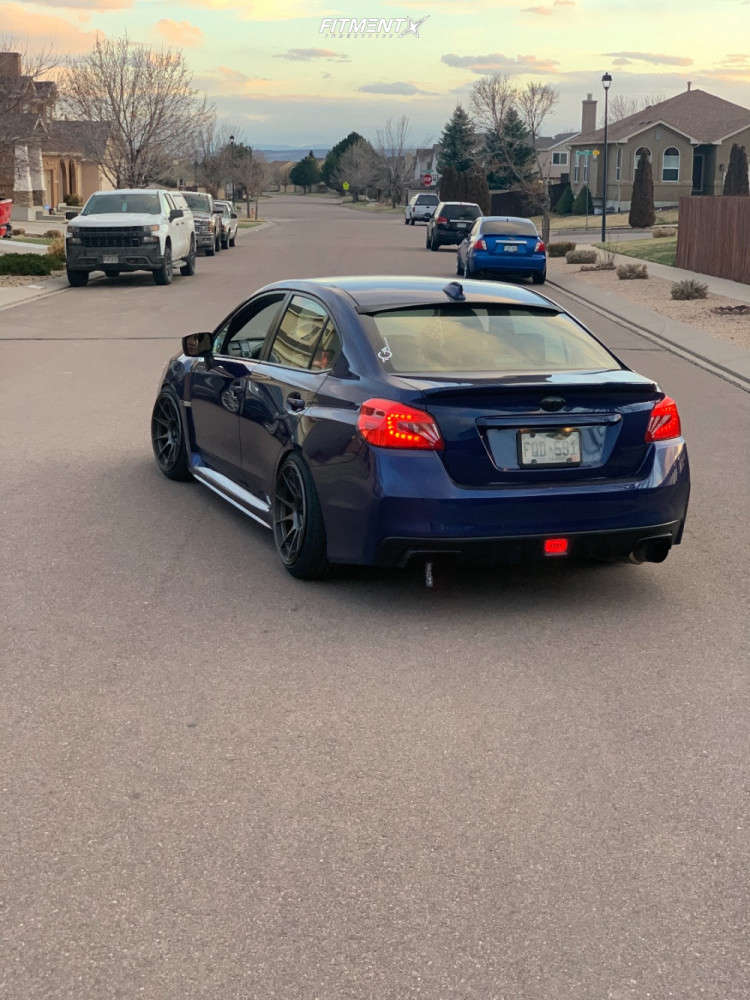 2019 Subaru WRX Base with 18x10.5 ESR Sr13 and Achilles 235x40 on ...