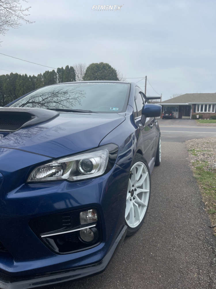 2015 Subaru WRX Base with 18x9.5 Option Lab R716 and Achilles 265x35 on ...