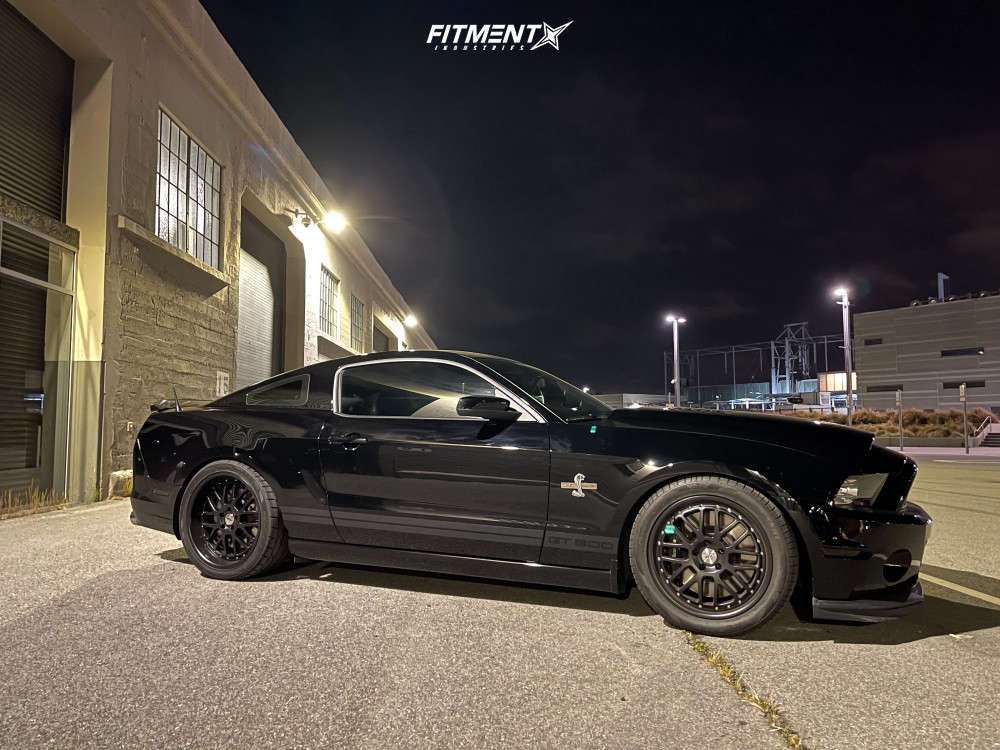 2014 Ford Mustang Shelby GT500 with 19x8 TSW Valencia and Otani 275x40 ...