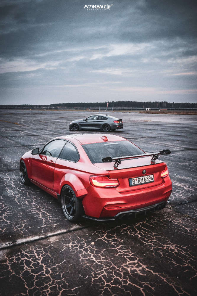 2014 BMW 228i Base with 20x10 Rotiform Forged Six and Continental ...