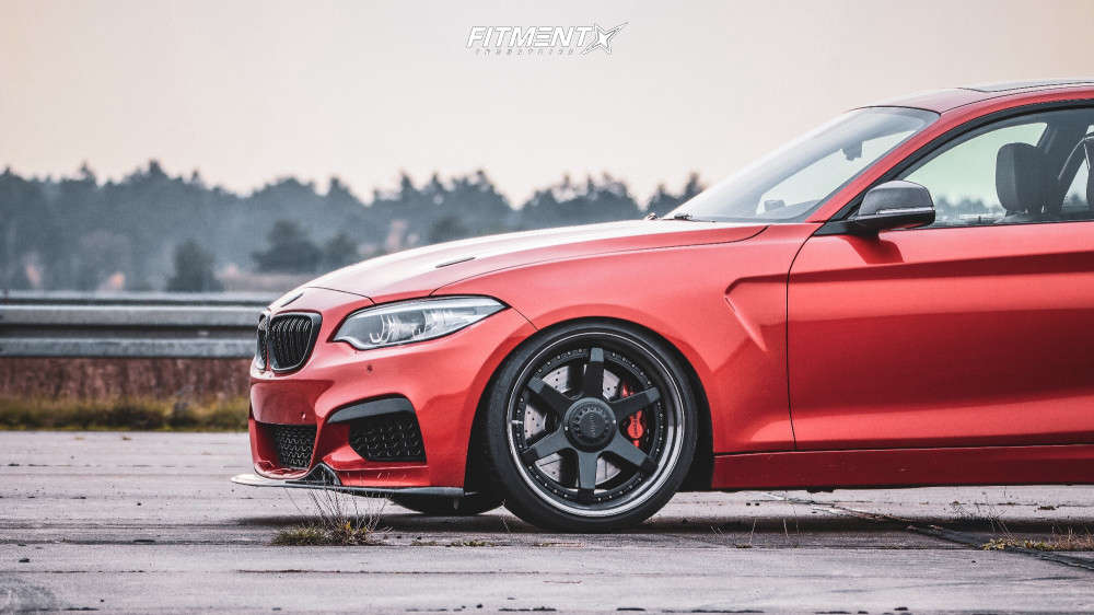 2014 BMW 228i Base with 20x10 Rotiform Forged Six and Continental ...