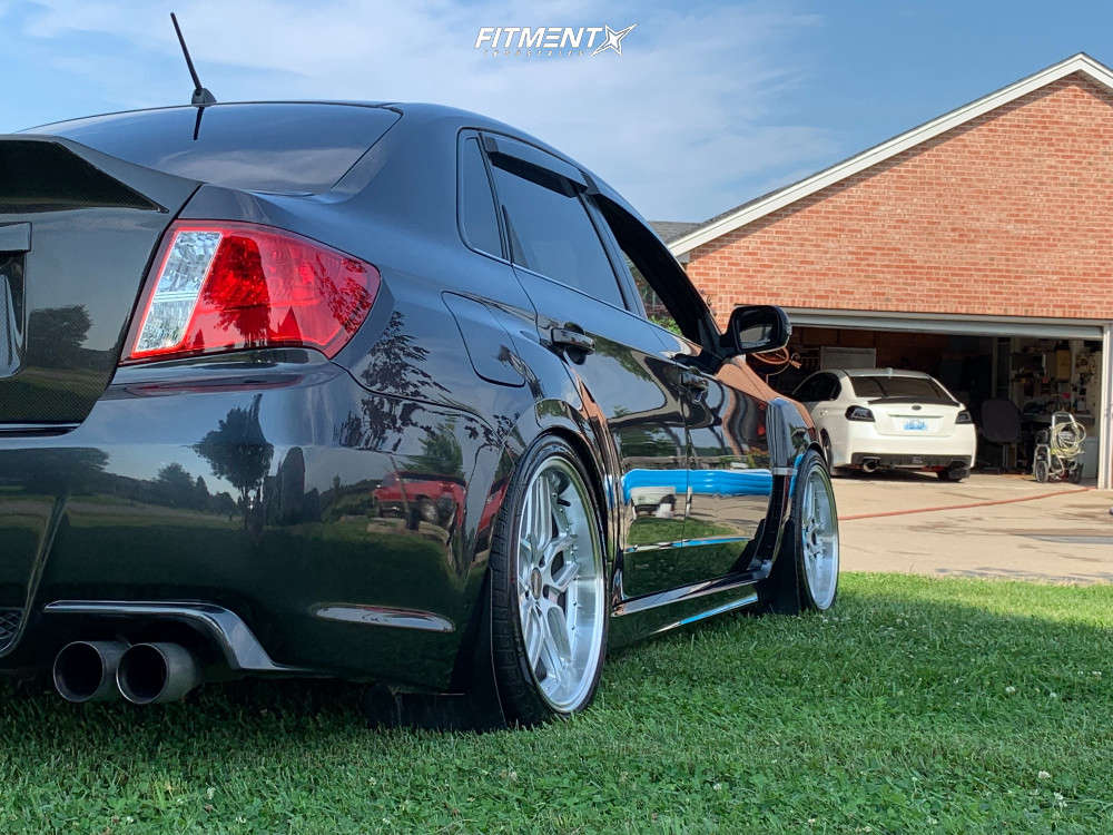 2013 Subaru Impreza WRX STI Limited with 18x9.5 ESR Cs15 and Kenda ...