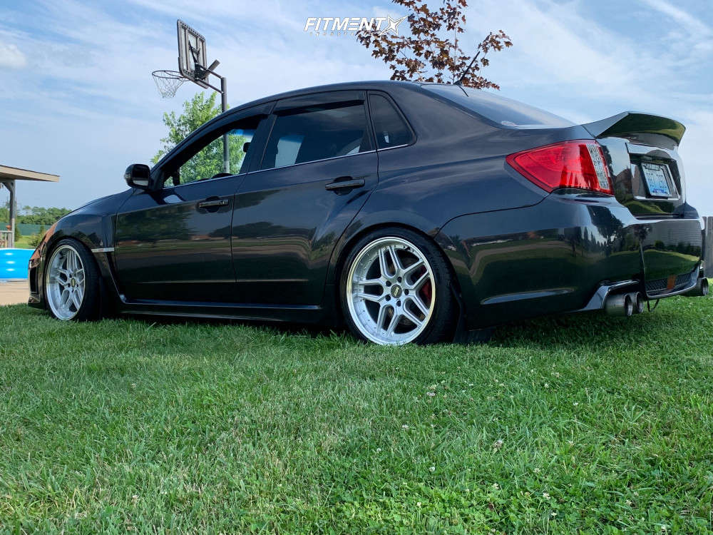 2013 Subaru Impreza WRX STI Limited with 18x9.5 ESR Cs15 and Kenda ...