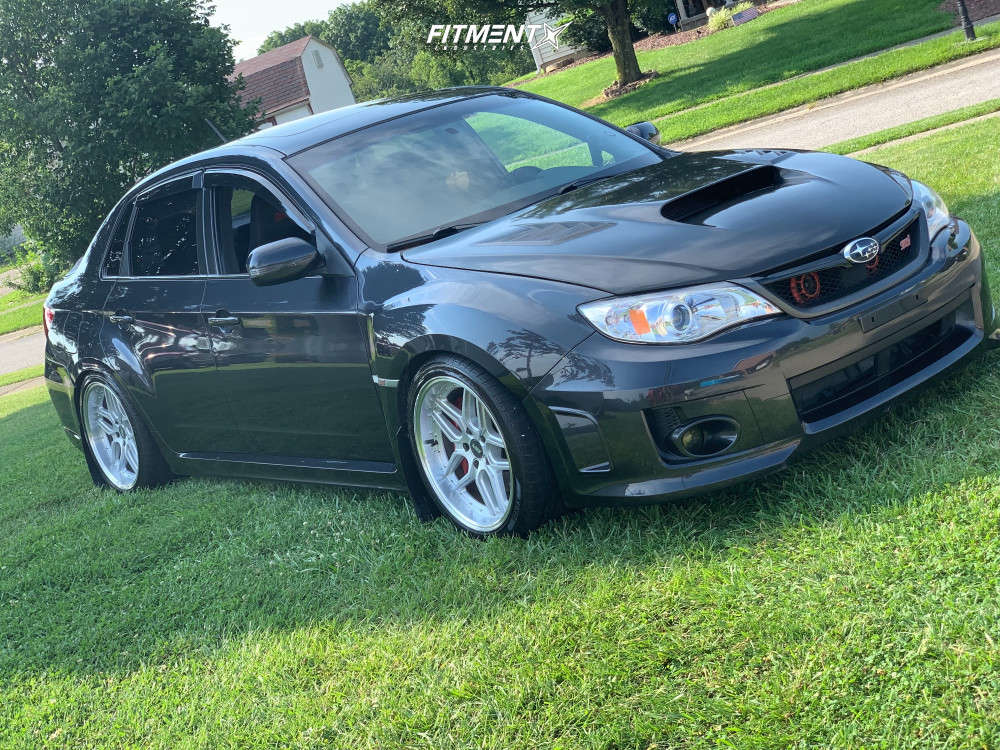 2013 Subaru Impreza WRX STI Limited with 18x9.5 ESR Cs15 and Kenda ...
