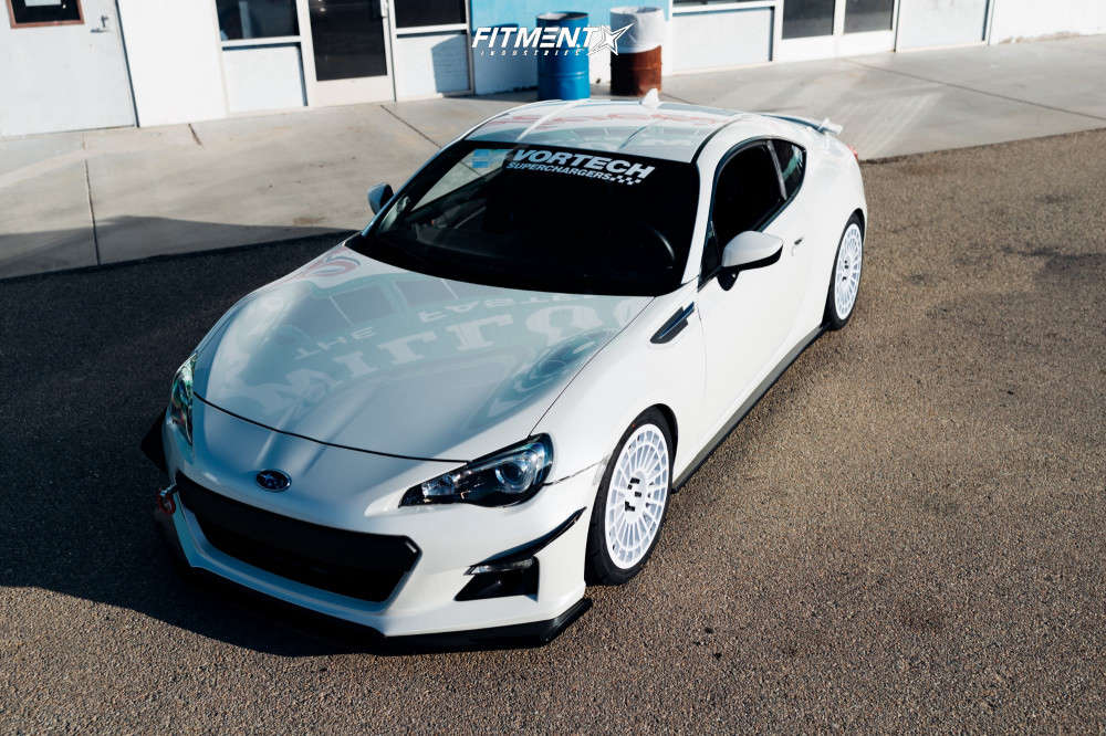 2015 Subaru BRZ Base with 18x8.5 Fifteen52 Integrale and Achilles ...