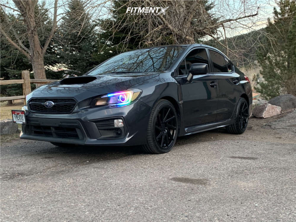 2019 Subaru WRX Base with 18x8.5 F1R F29 and Toyo Tires 235x40 on Stock ...