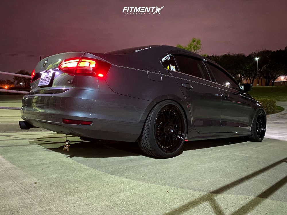 2017 Volkswagen Jetta S with 18x8.5 Aodhan Ah02 and Toyo Tires 235x40 ...